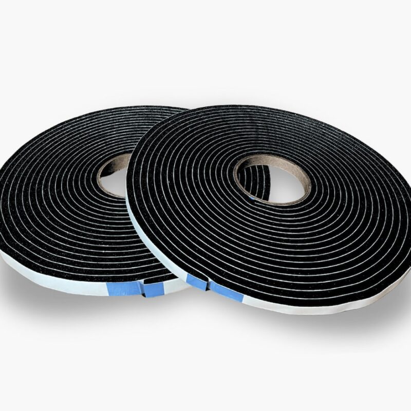 Rollo de espuma de PVC para sellado de puertas y ventanas con adhesivo ...